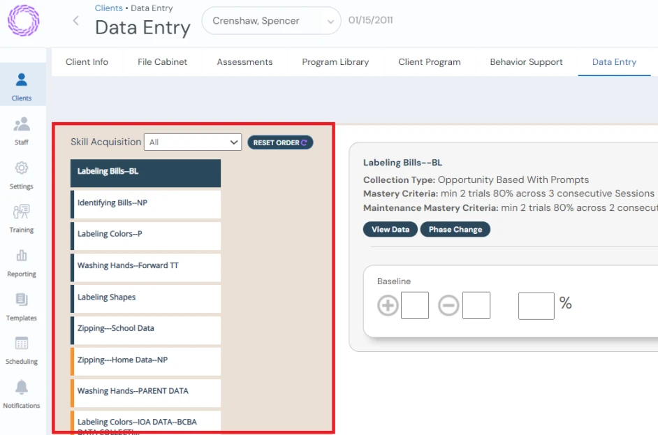 Data Entry and Clinical Data Management