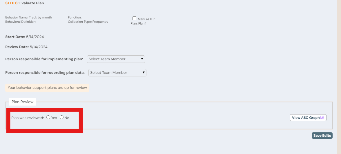 Client Behavior Support Plans / Behavior Intervention Plans
