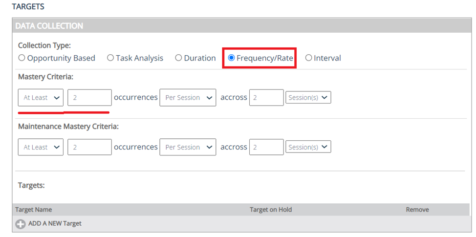 Client Program (Skill Acquisition Programs)