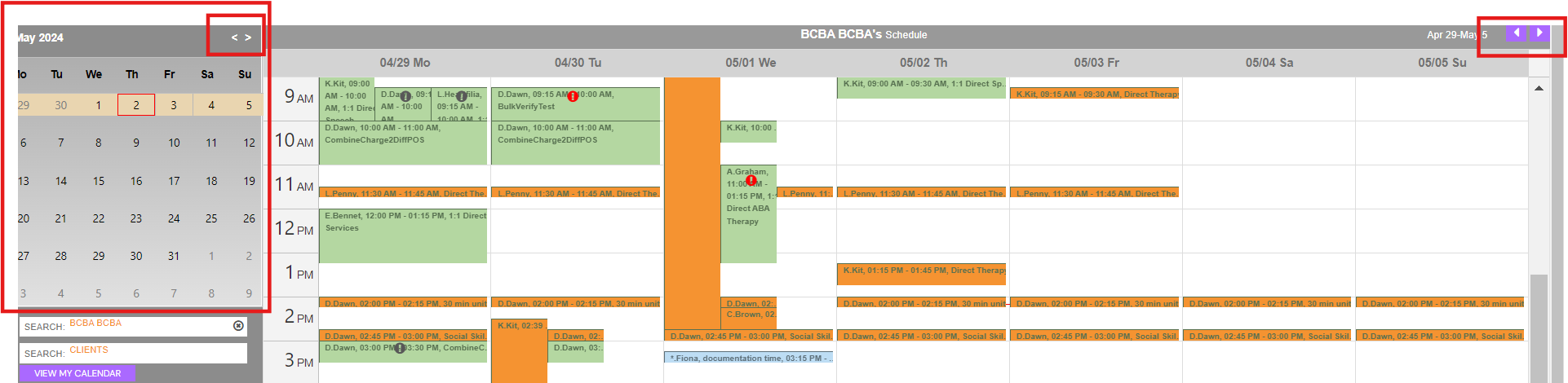 Getting to Know the Scheduler Views: Individual Calendar, Group ...