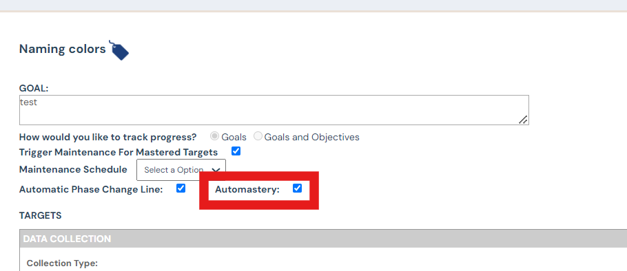 Client Program (Skill Acquisition Programs)