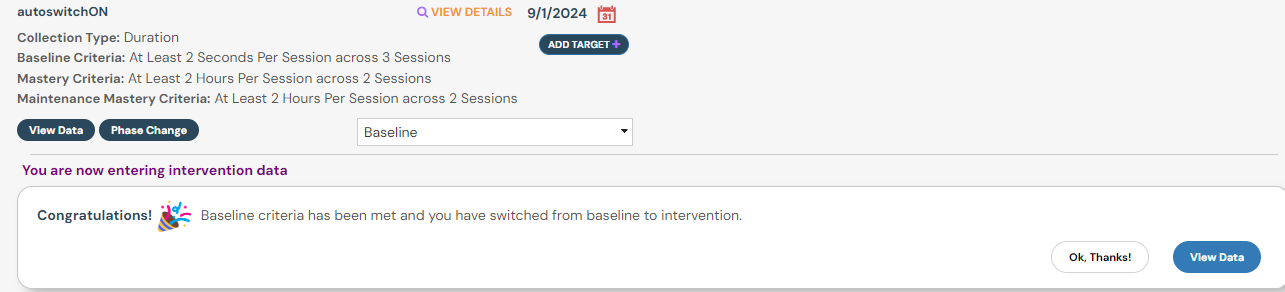Client Program (Skill Acquisition Programs)